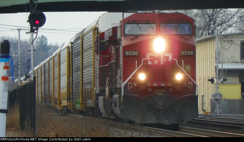 CP 8556 and train 242